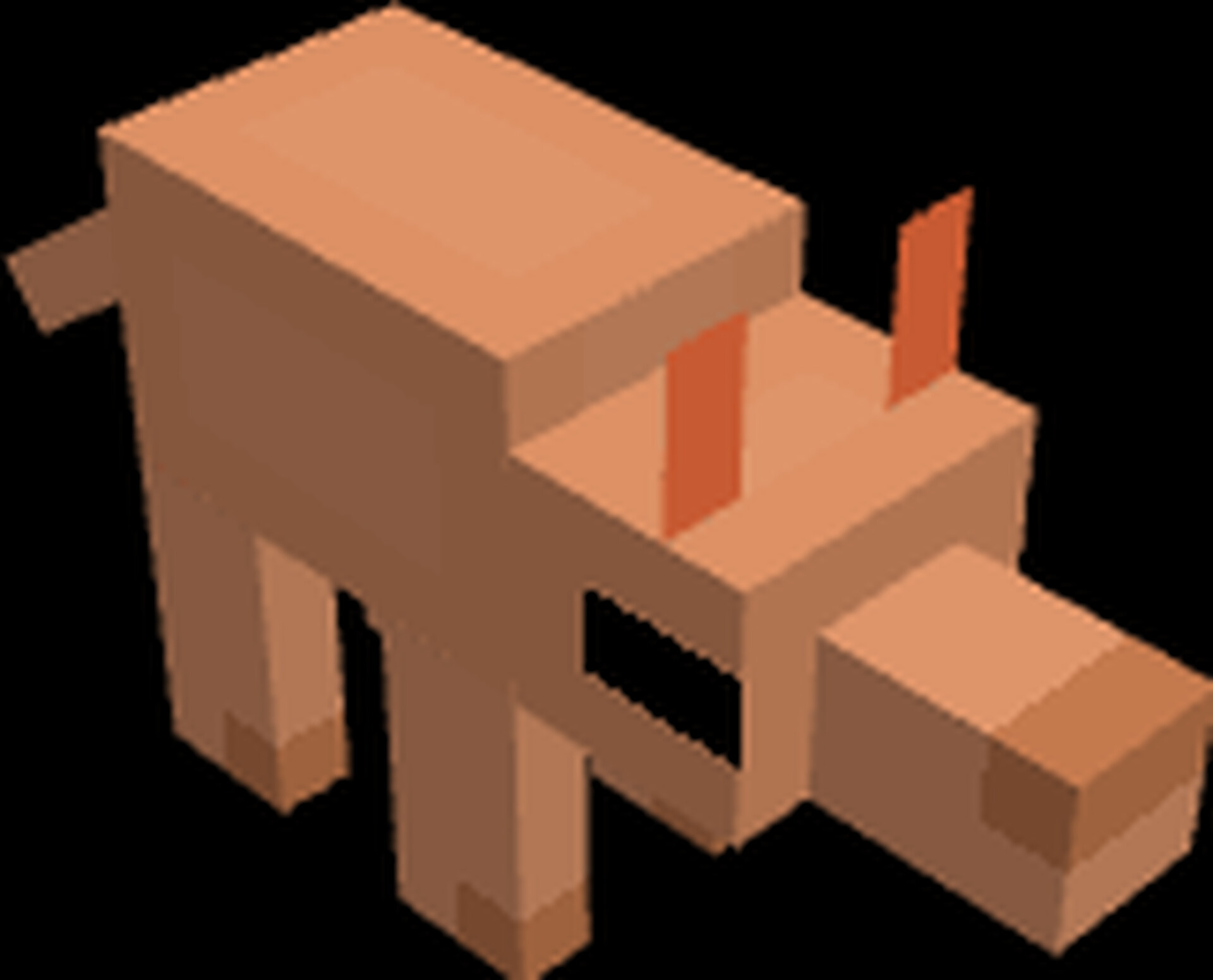(TY) Blockbench Aardvark
