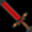 Red Minecraft Sword