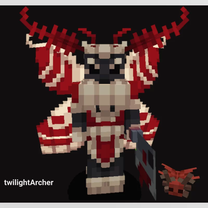 Moth skin and plush moth for Original Realms