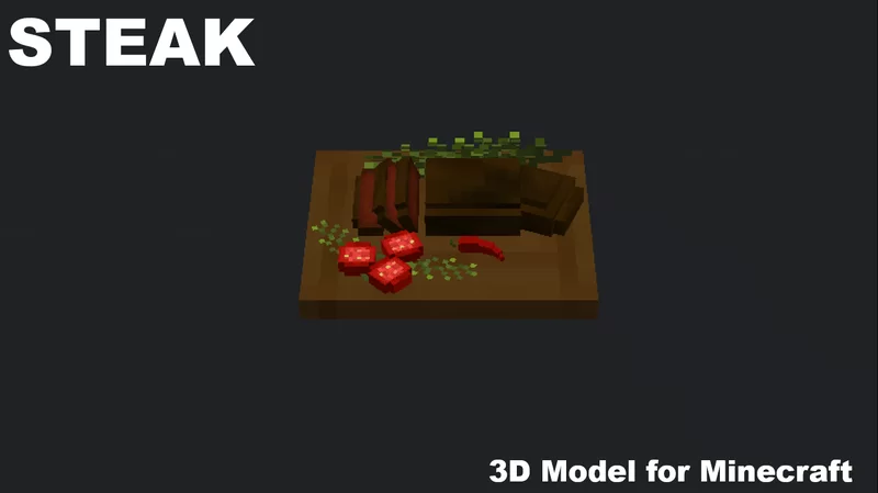 Steak model for EVE MC 1.21