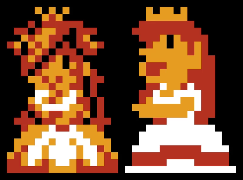 Princess Peach NES Resprite