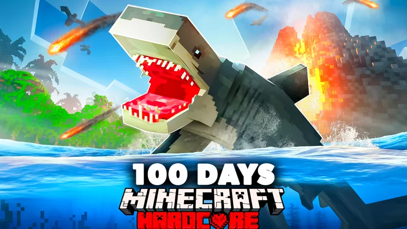 I Survived 100 Days in HAWAII in Hardcore Minecraft!