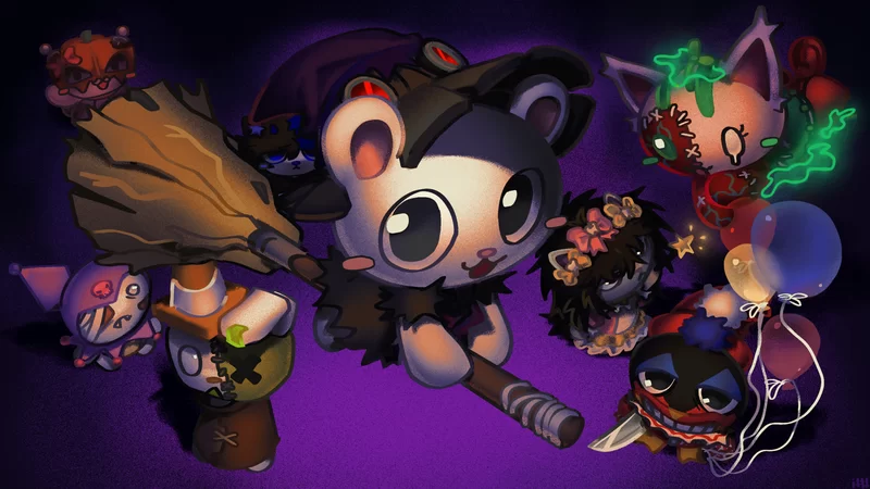 pretty blood halloween banner