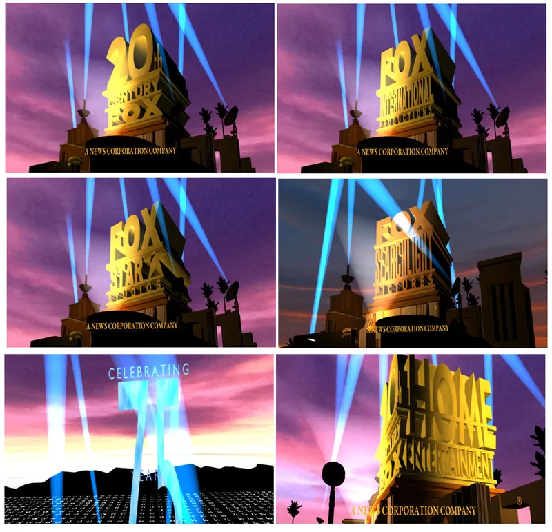 ethan1986media's Fox logos modern versions 2009 2010 2011 (OLD)