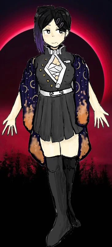Sayuri Tsugikuni, eclipse hashira, Demon Slayer OC