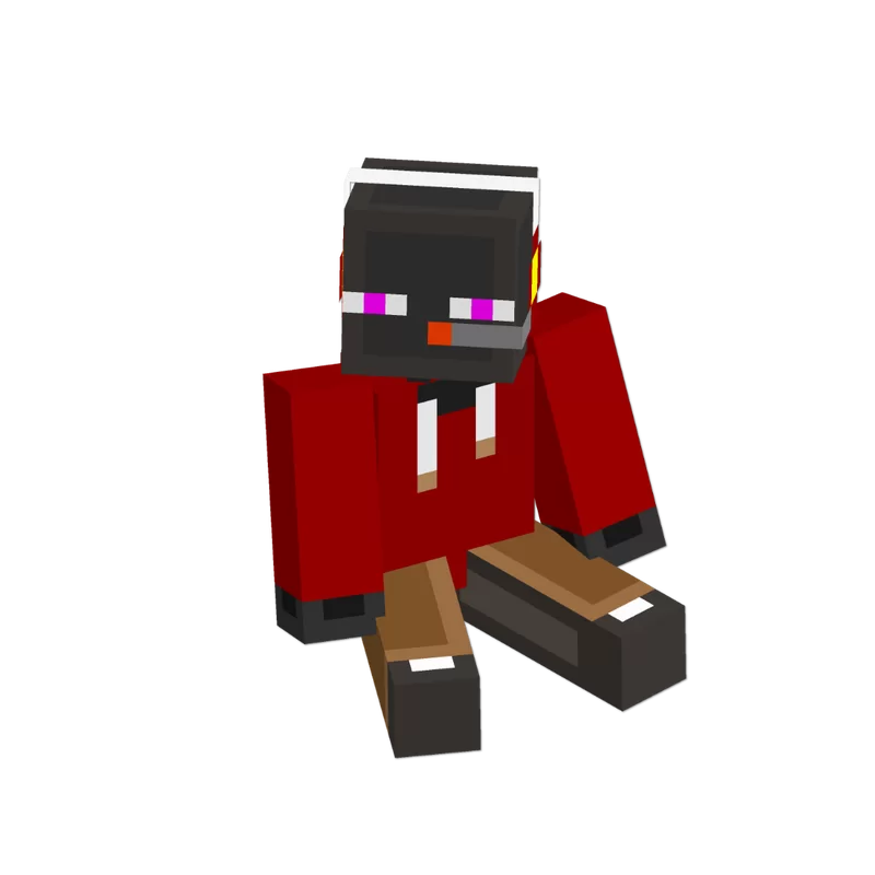 Endy The Enderman (Radio Manager Version) Model Test #2