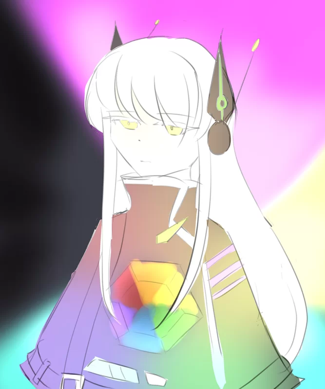 30 Day OC Challenge - Day 9 - Most Colorful Character