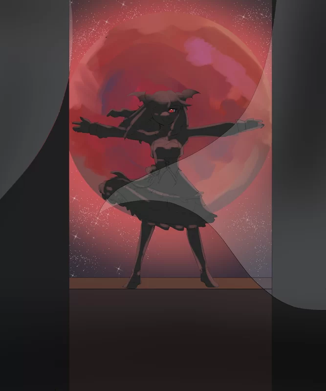 30 Day OC Challenge - Day 10 - Werewolf/Vampire OC