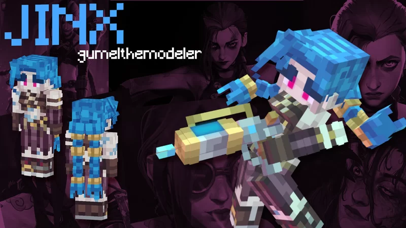 [FIGURA] ARCANE JINX by gumelthemodeler