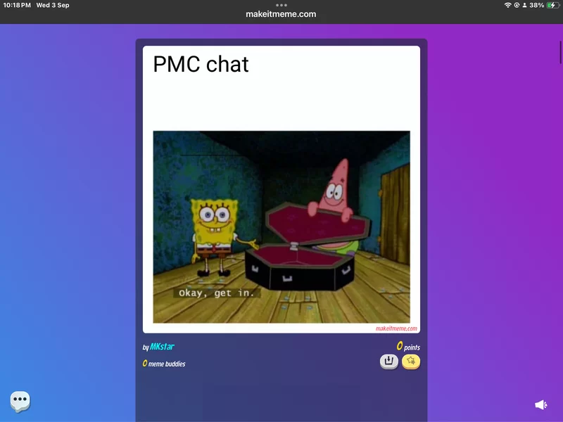 POV: PMC chat