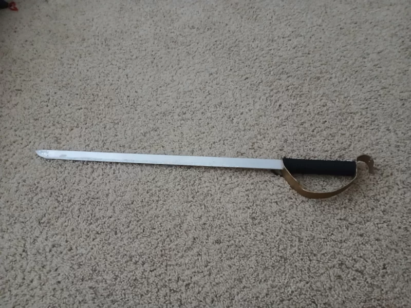 Homemade sword