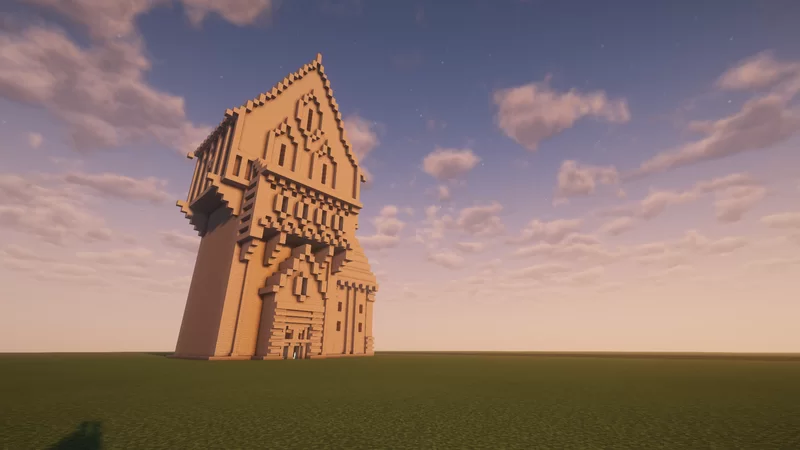 Basic structure before texturing