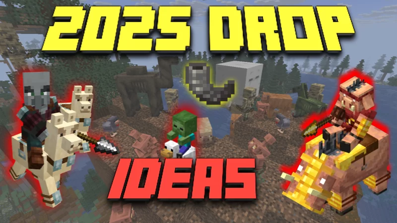 Ideas for Minecraft's New Game drops of 2025