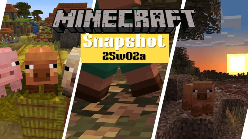 Minecraft Snapshot 25w02a: Blossoming Into the New Year