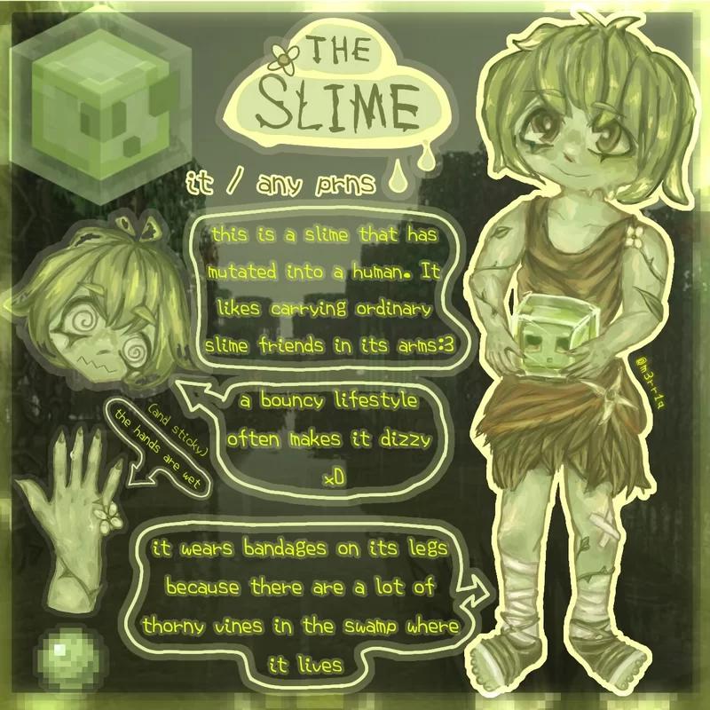 slime humanization!!!