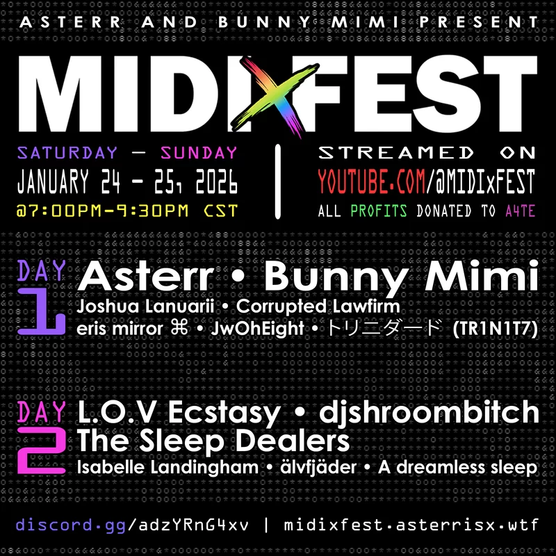 INCOMING URLFEST: MIDI×FEST JAN 24-25