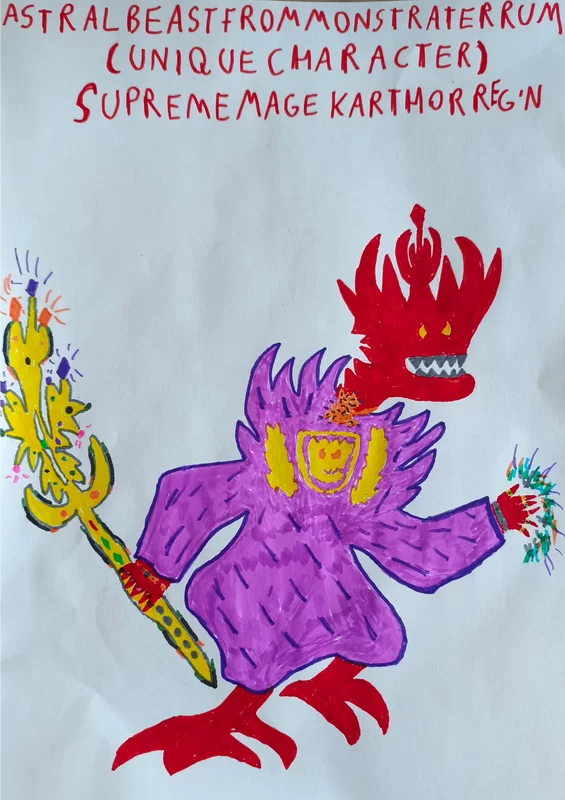 Astral Beasts from Monstraterrum Universe | Unique Character | Supreme ...