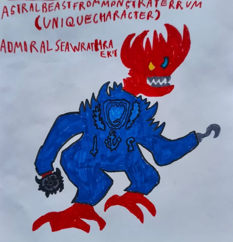 Astral Beasts from Monstraterrum Universe | Unique Character | Admiral ...