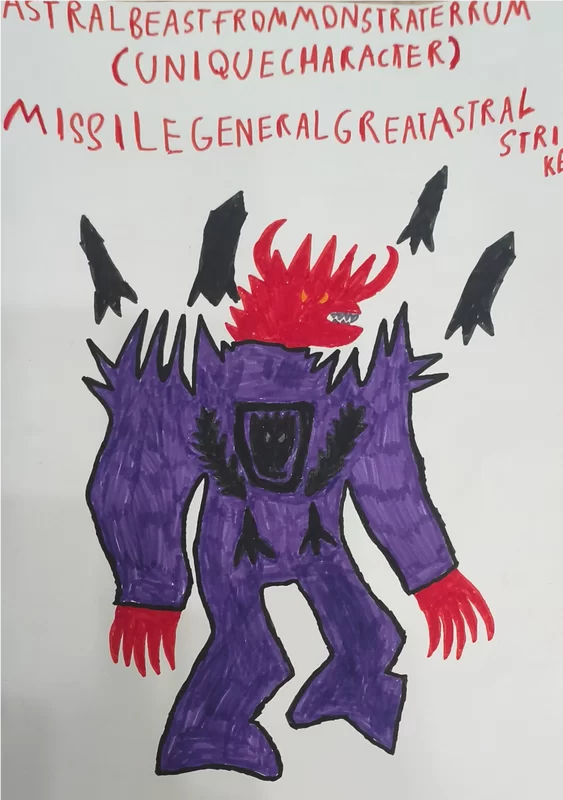 Astral Beasts from Monstraterrum Universe | Unique Character | Missile ...