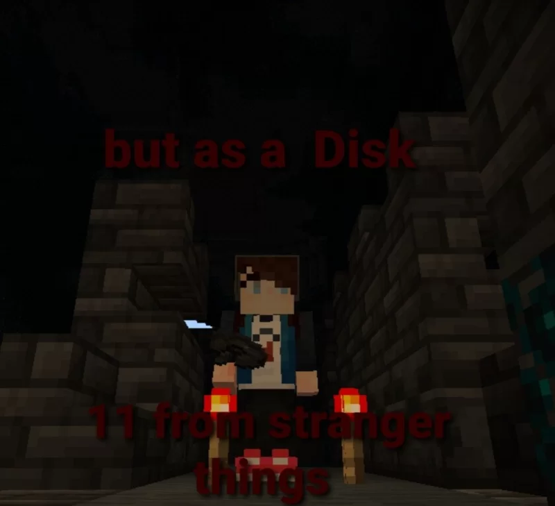 Was stranger things in MINECRAFT!!?? Even when the mode wasn't here yet