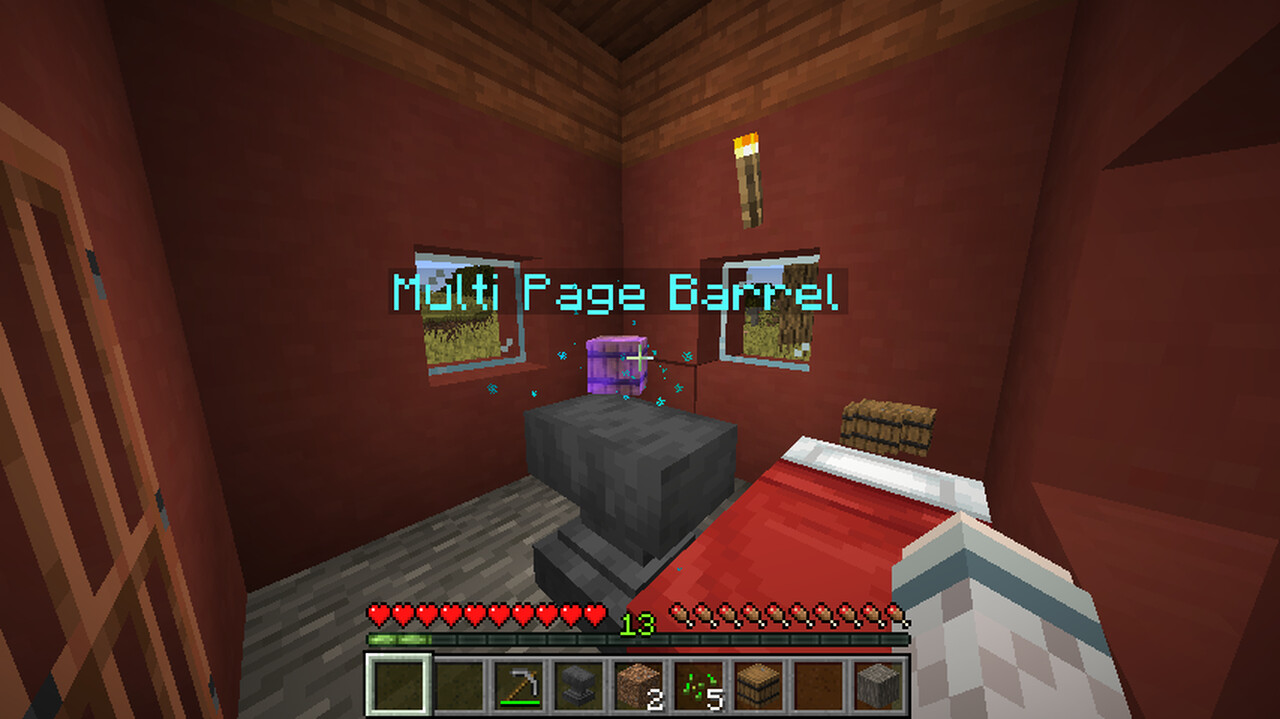 Multi Page Barrel Datapack[v1.0] Minecraft Data Pack