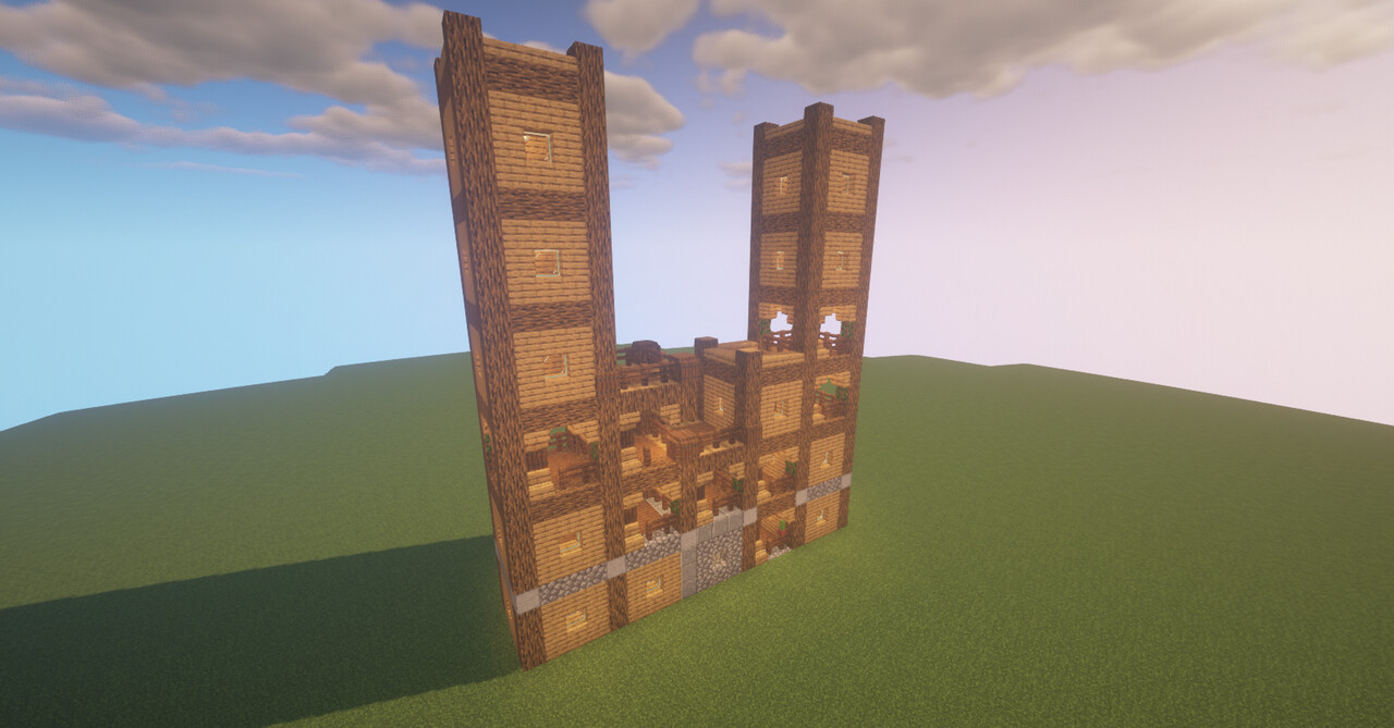 Procedural House Generator Minecraft Data Pack