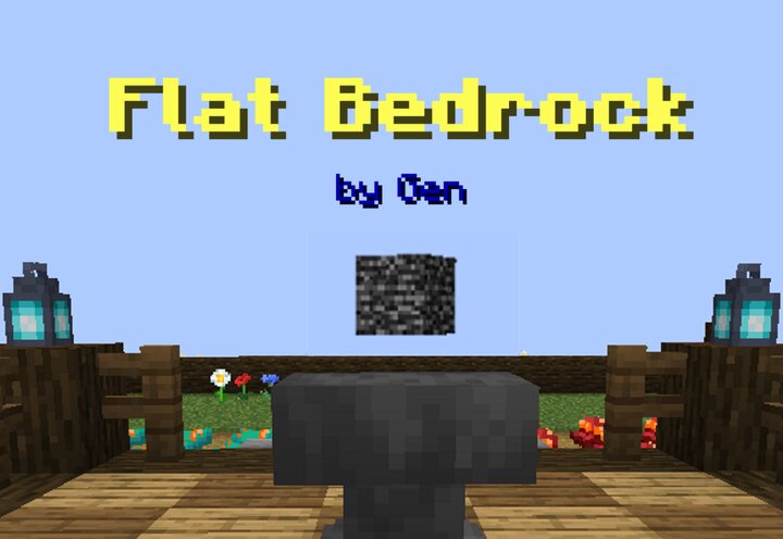 Gen's "Flat Bedrock" Minecraft Data Pack