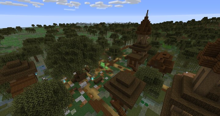 Swamp Villages! Minecraft Data Pack