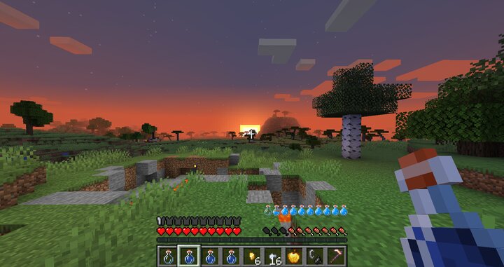 Basic_Thirst_Datapack 1.16 Minecraft Data Pack