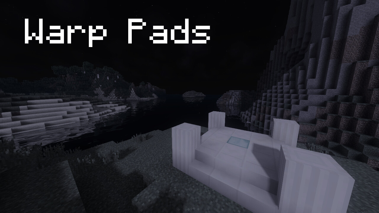 Warp Pads Minecraft Data Pack