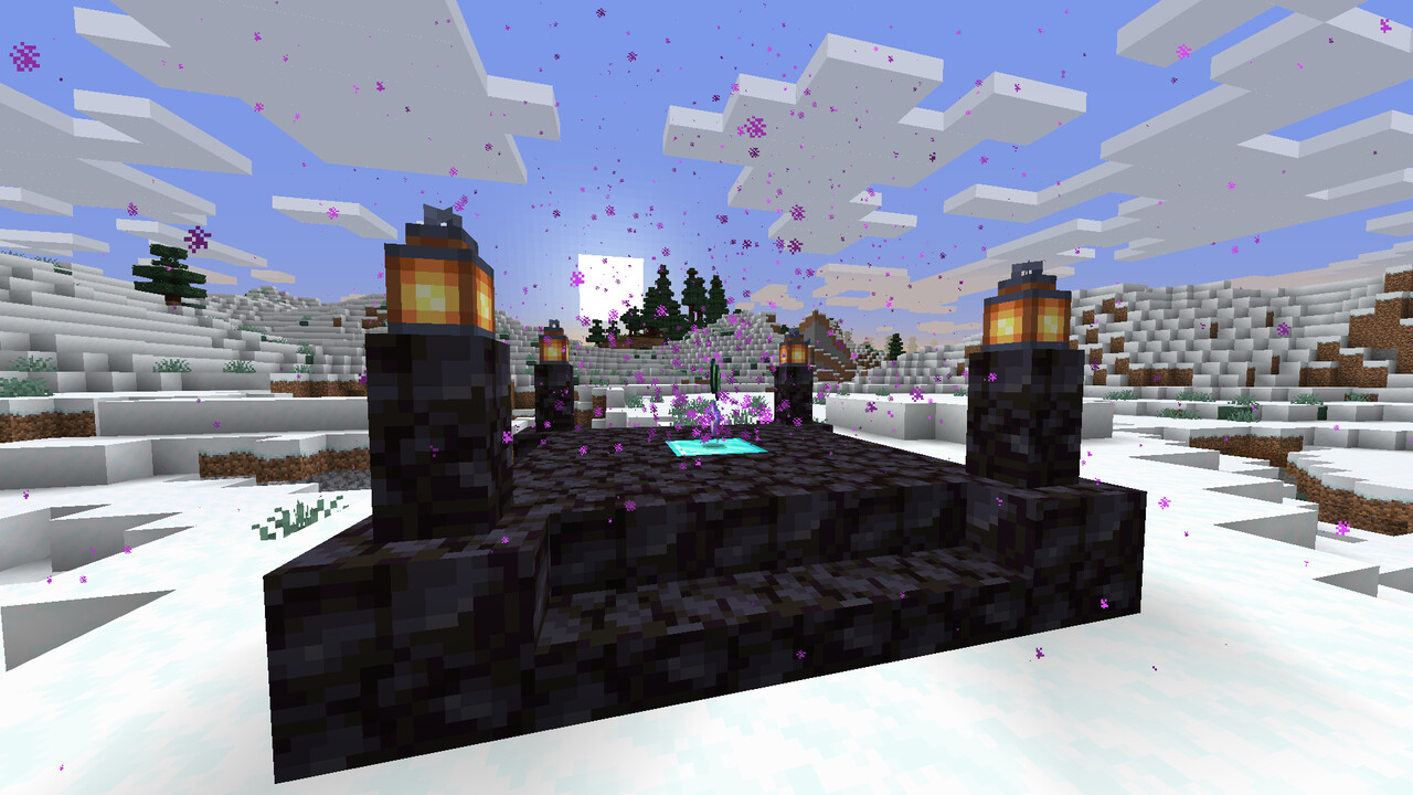 Warp Pads Minecraft Data Pack