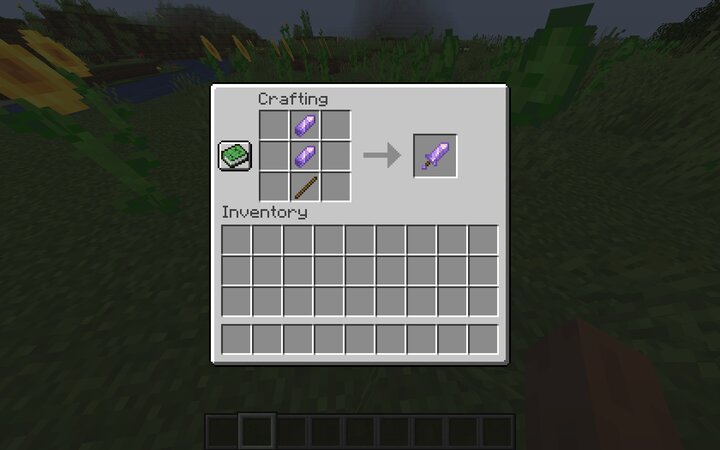 Amethyst Sword Datapack Minecraft Data Pack