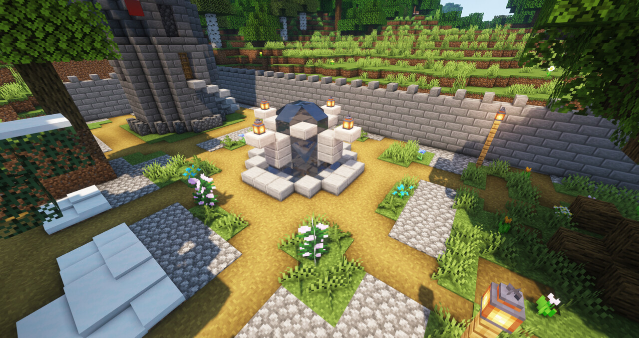 New in Town Official Aesthetic Structures Add-on Pack Minecraft Data Pack