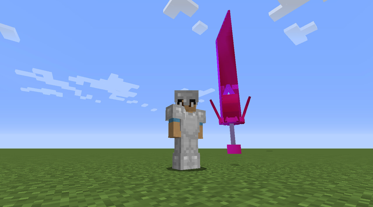 GIANT Anime Sword Datapack Minecraft Data Pack