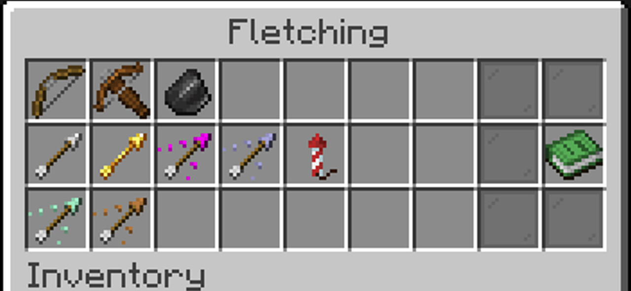 CC's Improved Fletching Tables v1.3 (Custom GUI, Reworked Recipes, Custom Arrows!) Minecraft ...