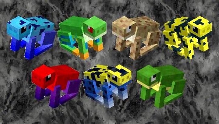 Minecraft Frogs! Minecraft Texture Pack