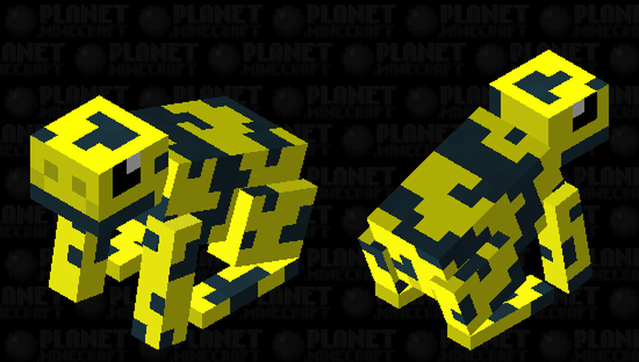 Minecraft Frogs! Minecraft Texture Pack