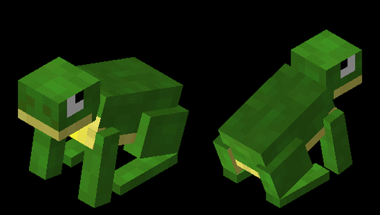 Minecraft Frogs! Minecraft Texture Pack