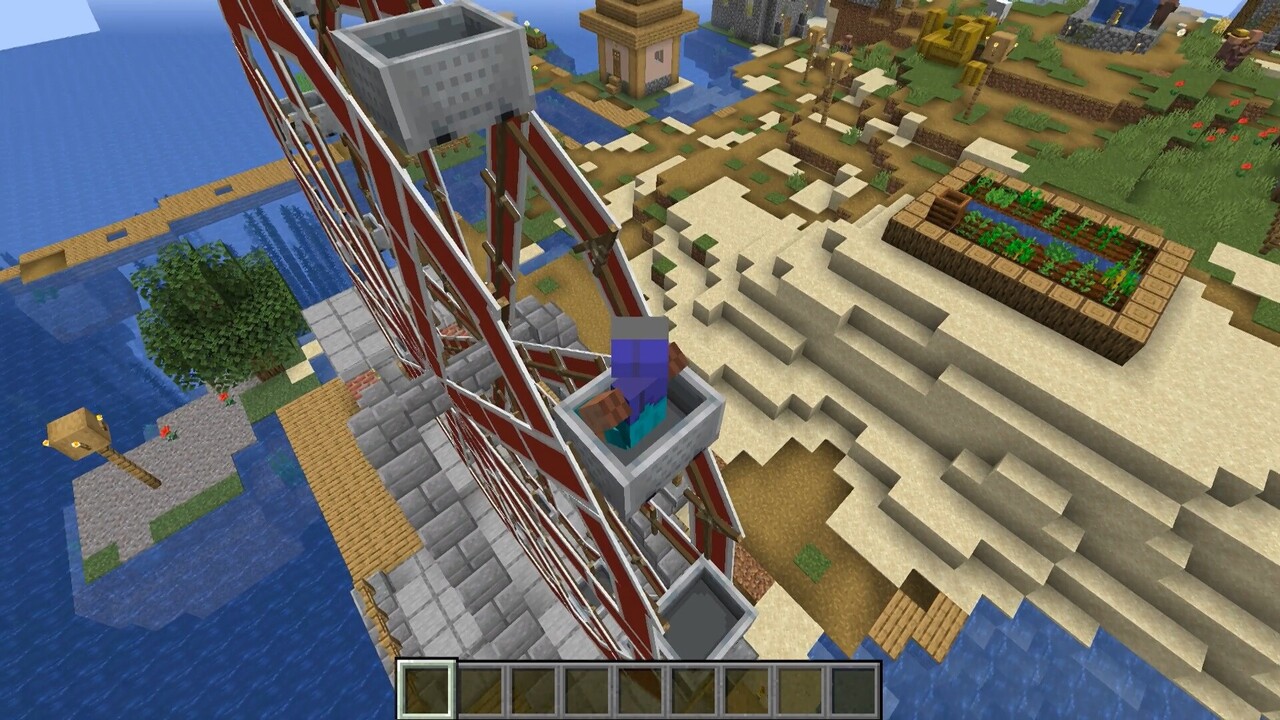 Working Ferris Wheel Minecraft Data Pack
