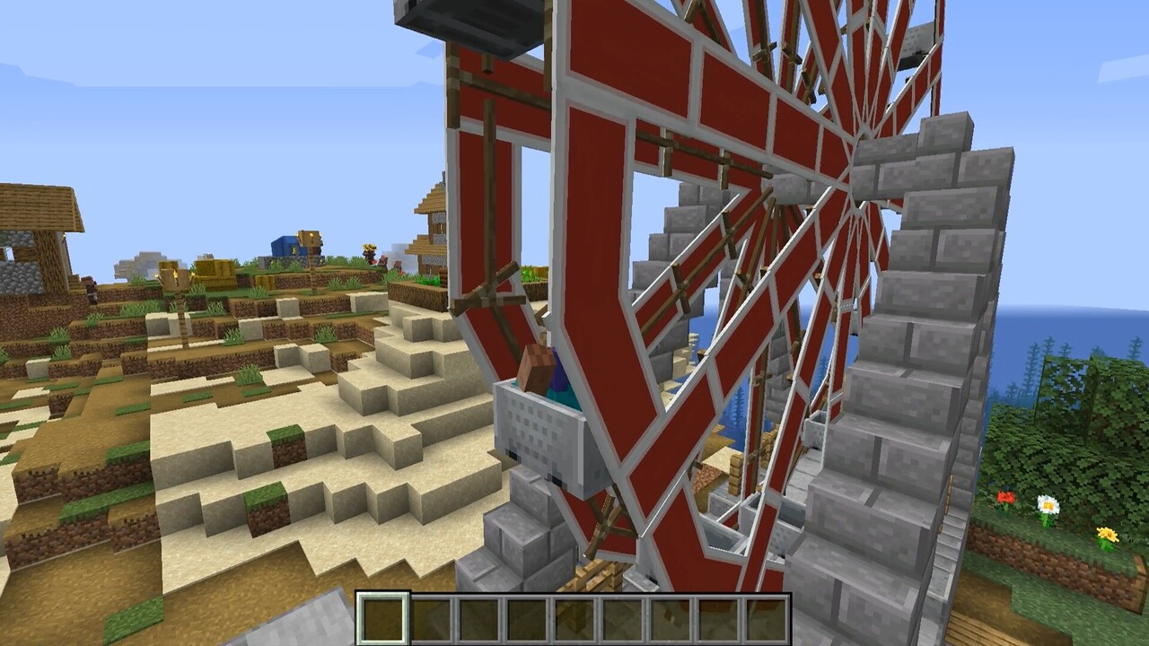 Working Ferris Wheel Minecraft Data Pack