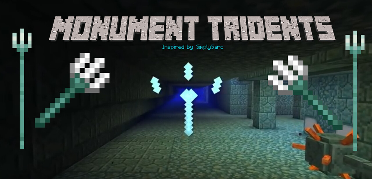 Monument Tridents Minecraft Data Pack