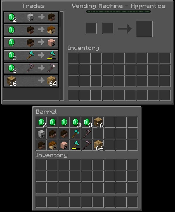 Vending Machine [Datapack Edition] Minecraft Data Pack