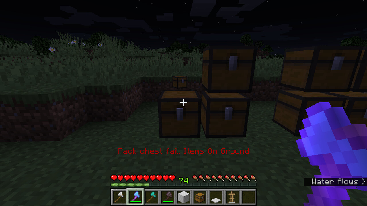 Chest Pack Axes (infinite inventory) Minecraft Data Pack