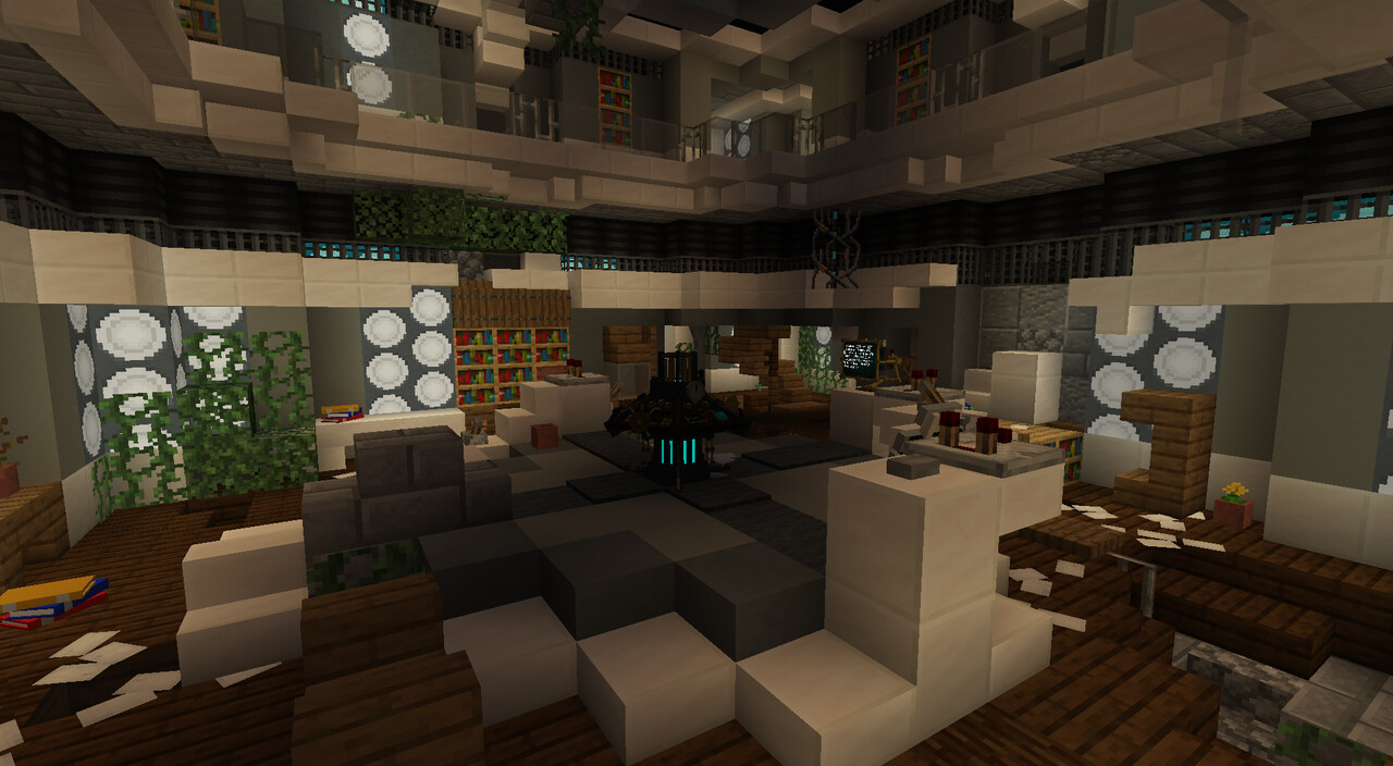 (New Tardis Mod) Custom ABANDONED Tardis interiors [Download] Minecraft ...