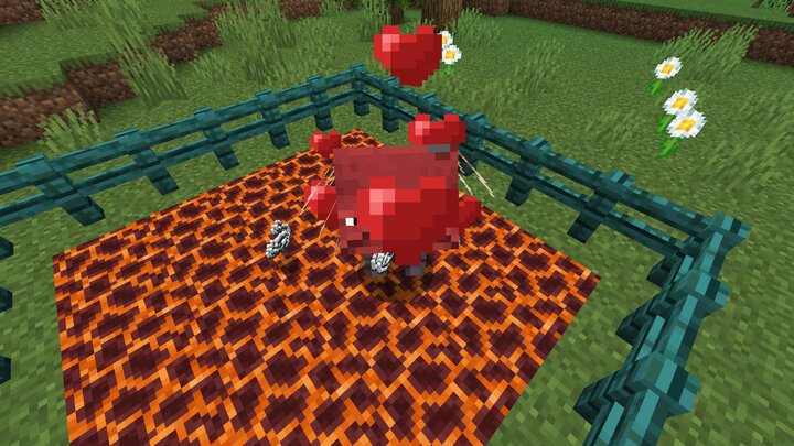 Humane Strider Farming + More Warm Blocks! Minecraft Data Pack