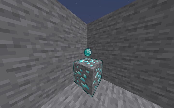 First with diamond Minecraft Data Pack