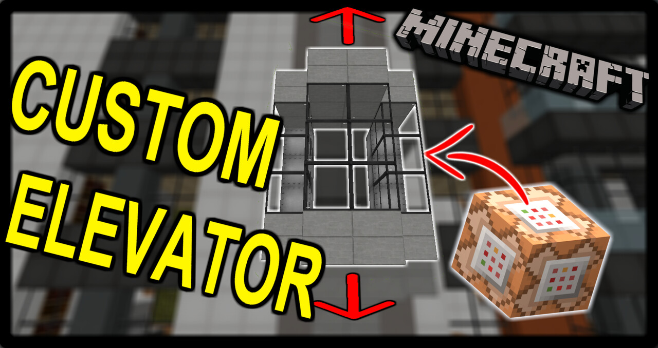 Custom Elevators Minecraft Data Pack