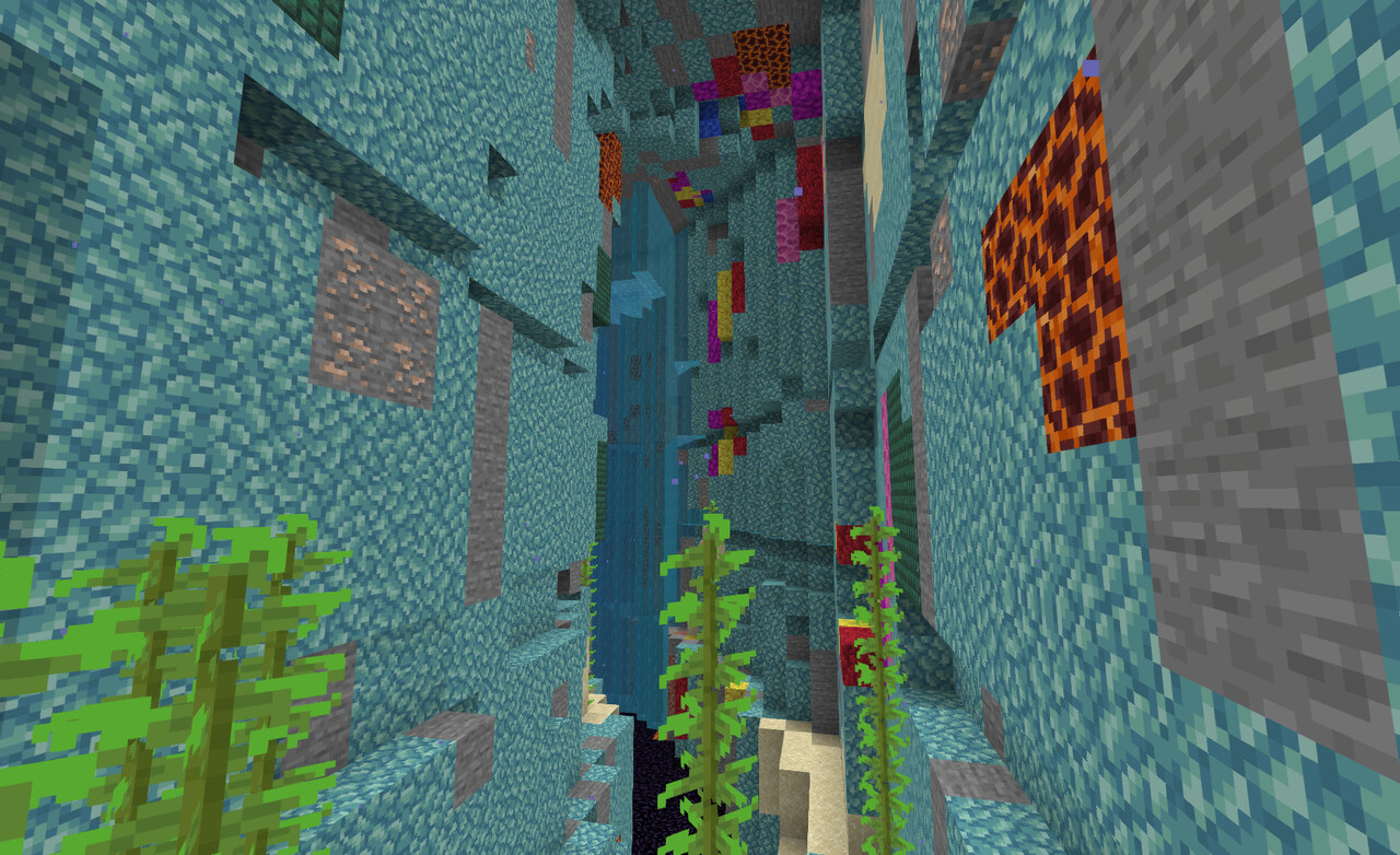 McR - Better caves Minecraft Data Pack