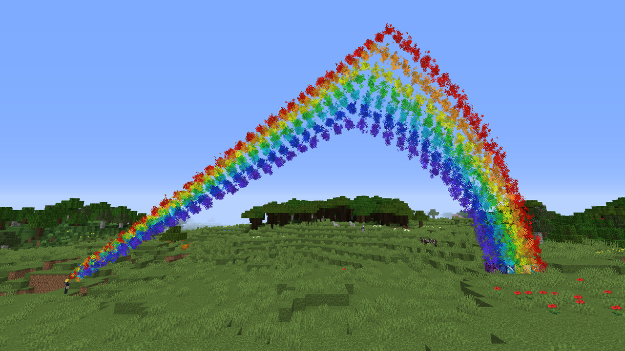 Rainbows&Beams Datapack Minecraft Data Pack