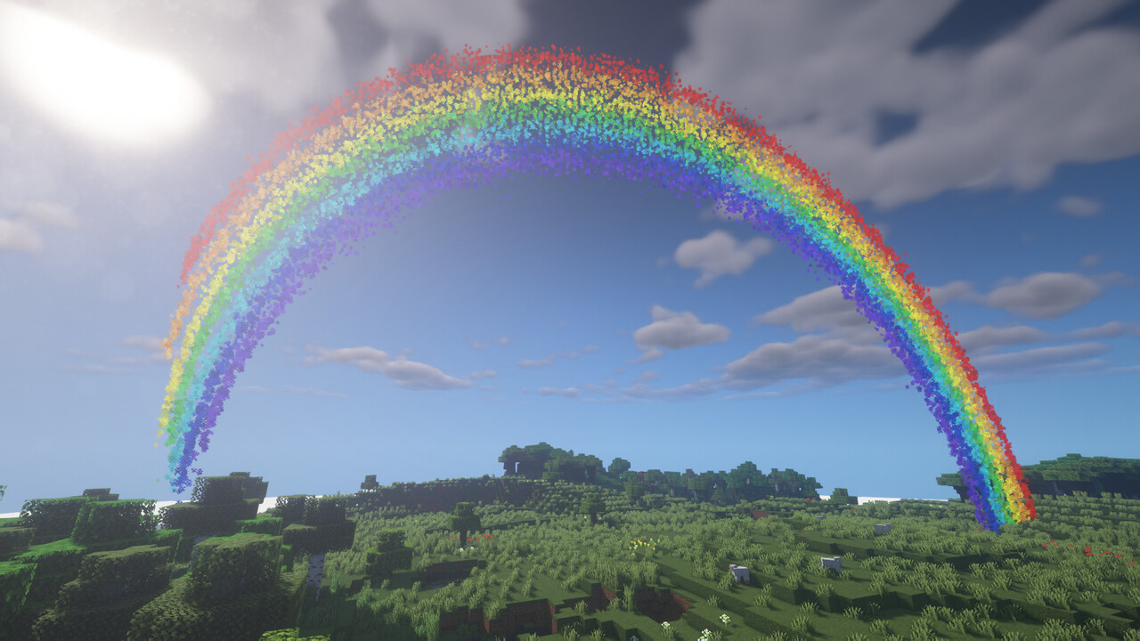 Rainbows&Beams Datapack Minecraft Data Pack